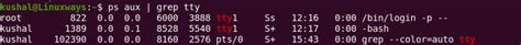 tty dev tty vs pts dev pts in linux linuxways
