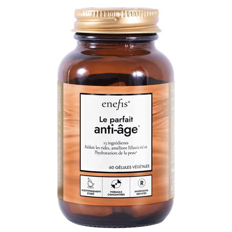 Le Parfait Anti âge Acide Hyaluronique 60 Gélules Végétales Enefis
