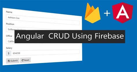 angular 5 crud operations with firebase codaffection