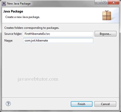 hibernate example in eclipse java web tutor