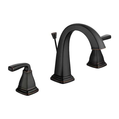 Glacier Bay Mason 8 In Widespread Double Handle High Arc Bathroom