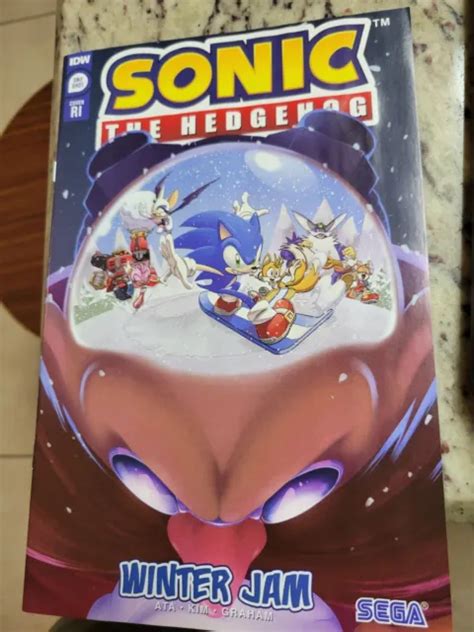 Sonic The Hedgehog Wintermarmelade 1 1 25 Incentive Variante Cover