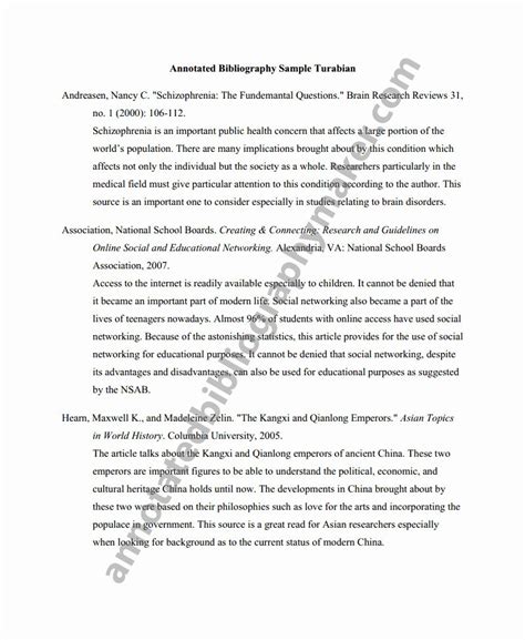 41 How To Do An Annotated Bibliography In Apa 2022 Hutomo