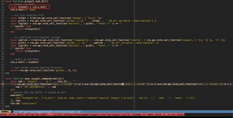 lazygit lua 21 attempt to index field o a nil value · issue 86