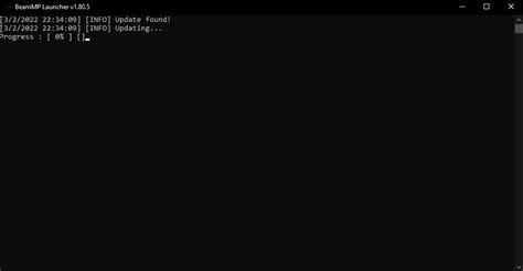 beammp installer stuck on updating client support beammp