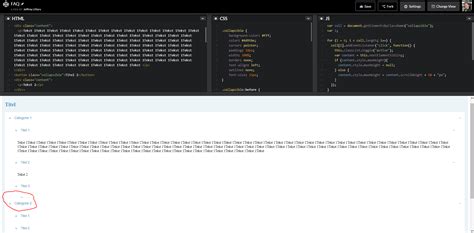 javascript js collapse isn t displaying my content correctly stack