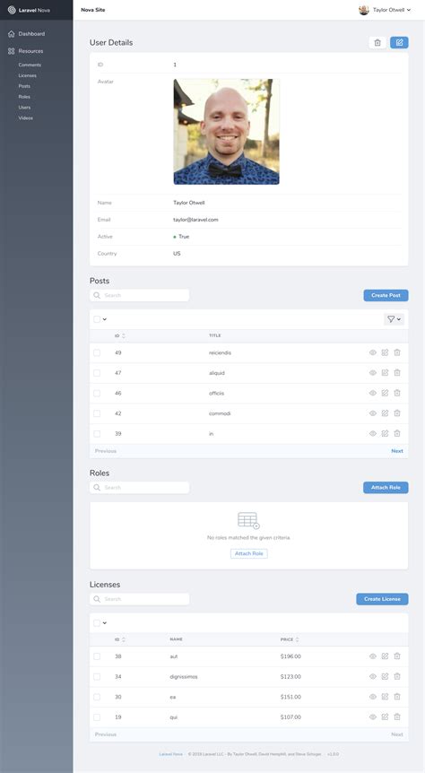 introducing laravel nova taylor otwell medium