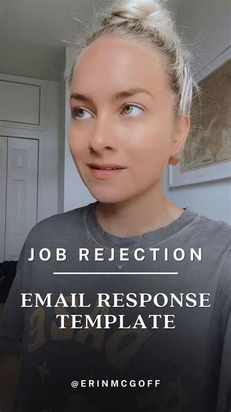 Responding To A Job Rejection Email Template Included Ig