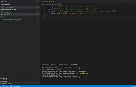 getting started with golang for developers