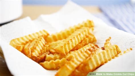 How To Make Crinkle Cut Chips 15 Steps With Pictures Wikihow