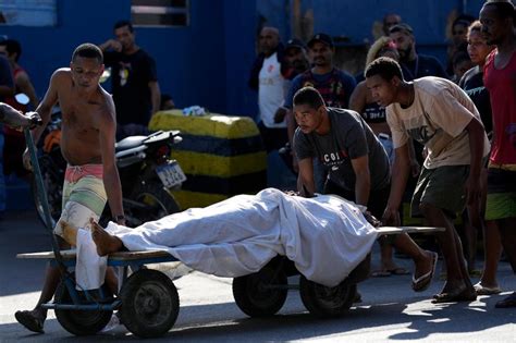 Operação Policial Mata 18 Pessoas Em Favela Do Rio De Janeiro Cnn
