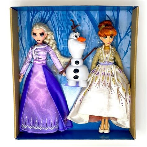 Disney Toys Disney Frozen 2 Nwt Elsa Anna Olaf Deluxe Fashion Doll
