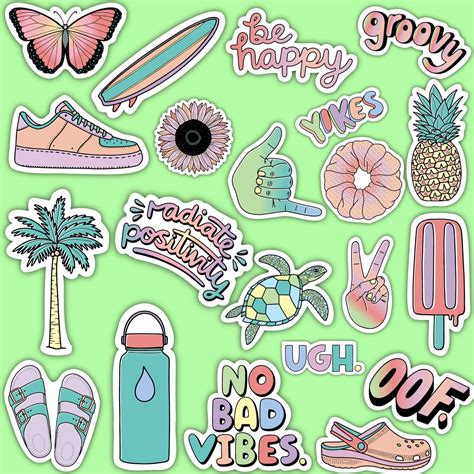 Printable Aesthetic Stickers