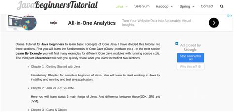 8 incredibly useful websites to learn java for beginners
