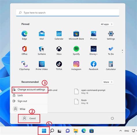 Switch To Local Account Or Microsoft Account In Windows 11