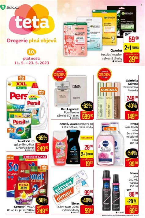 Teta Drogerie Leták Akce Od 11 05 2023 Do 23 05 2023 Jídlo Cz