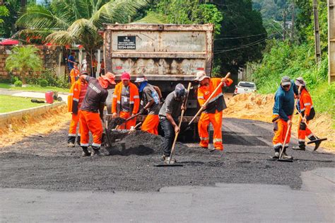 Prefeitura De Manaus Avança Com Obras De Pavimentação E Ramal Do Baiano