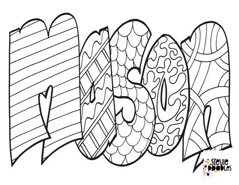Free Mason Printable Coloring Page — Stevie Doodles Free Printable