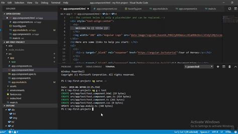 06 angular create first component youtube