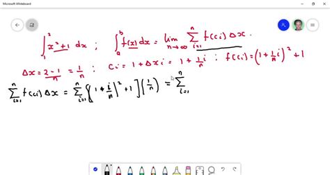 Solved Evaluating A Definite Integral As A Limit In Exercises 3 8