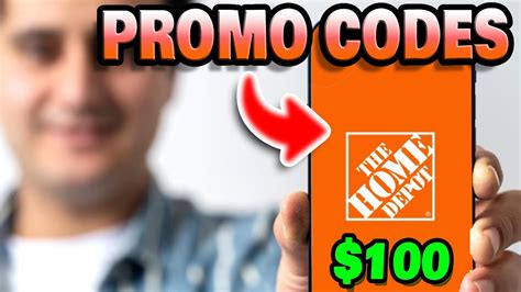 Crazy Home Depot Promo Code To Use Now 💰 100 Home Depot Coupon Codes