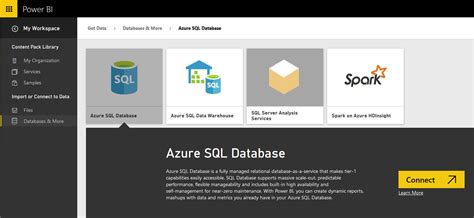 power bi get data from azure sql database radacad