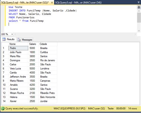 Sql Server Realizando 10 Consultas Sql Básicas Ii