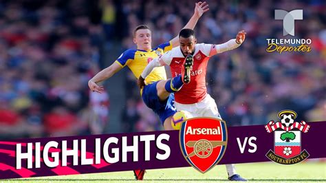 Arsenal Vs Southampton 2 0 Goals And Highlights Premier League