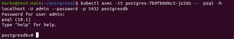 how to deploy postgresql on kubernetes {helm chart or manual config}