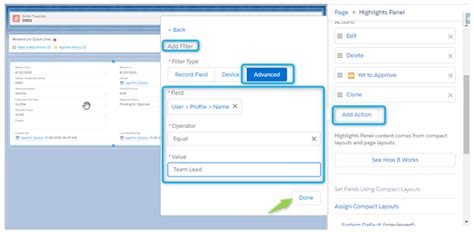 salesforce dynamic actions mst solutions
