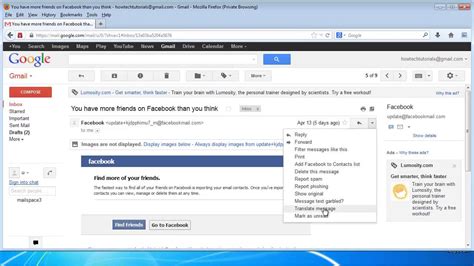 gmail print format