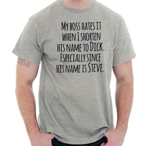 Funny Offensive Adult Humor Sarcastic Joke Crewneck T Shirt Tee Men Or