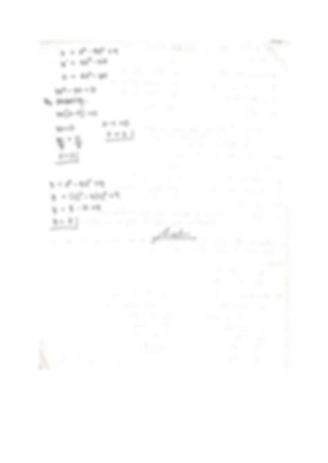Solution Maxima And Minima Differential Calculus Lecture And Sample