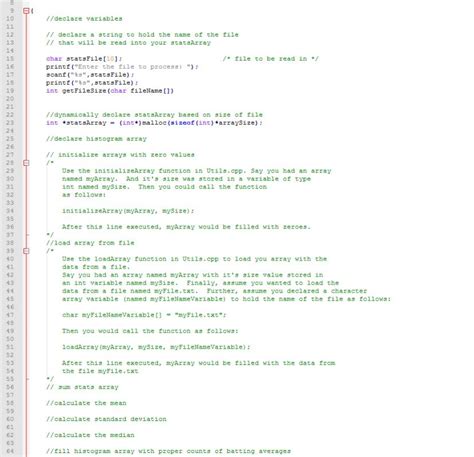 assignment with arrays using c