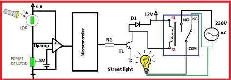 Automatic Street Light Control By Pic Microcontroller