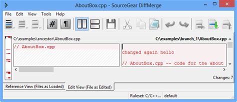 file diff windows sourcegear diffmerge