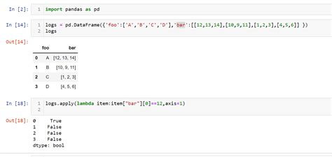 python select one element from list of values in column dataframe