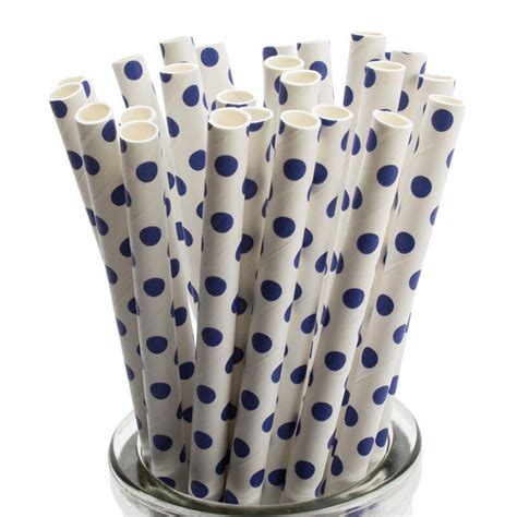 X25 Striped Paper Drinking Straws Retro Vintage Cake Pop Lollipop