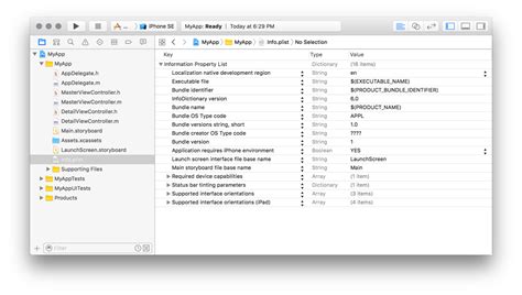 about information property list files