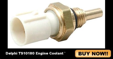 1 Delphi Ts10180 Engine Coolant Temperature Sensor Engine Temperature