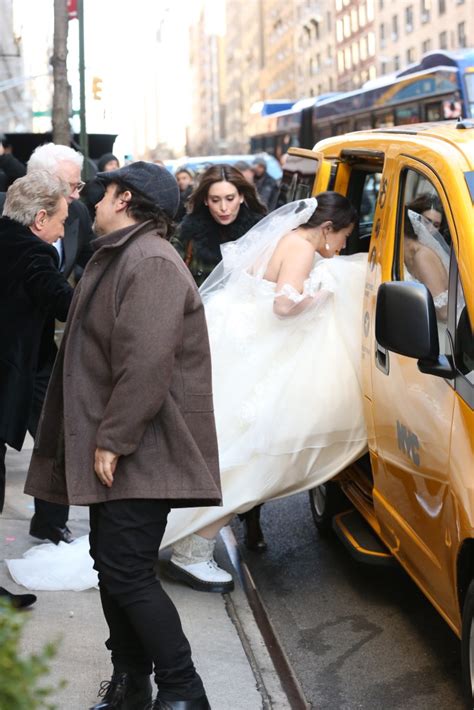 Selena Gomez Dons Wedding Dress And Dr Martens Boots For Omitb Season 3