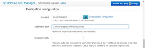 getting started with sftpplus on windows secure managed file transfer