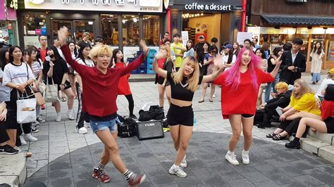 20190721 2019 First Busking 홍대 댄스팀 레드크루 Red Crew 첫 버스킹 03 Will You