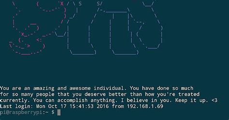 my ssh terminal imgur