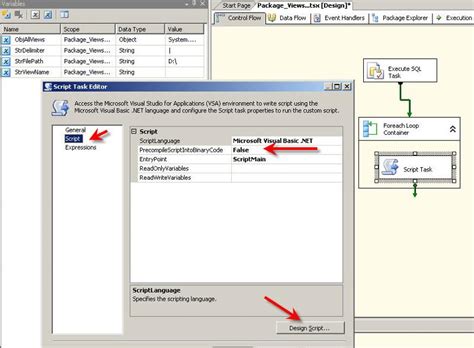 dynamically iterate over a list of tables or views and export to flat