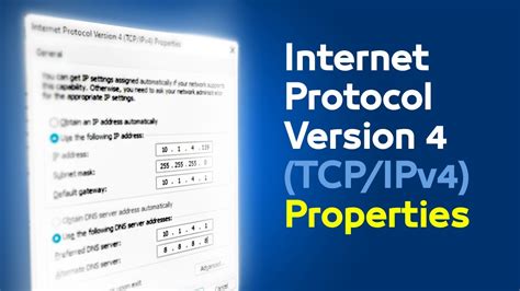 Internet Protocol Version 4 Tcpipv4 Properties