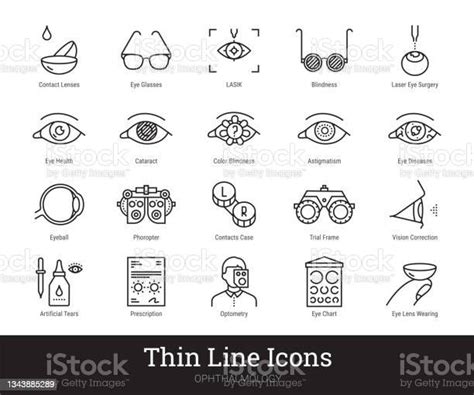 Ilustración De Oftalmología Salud De Los Ojos Corrección De La Visión