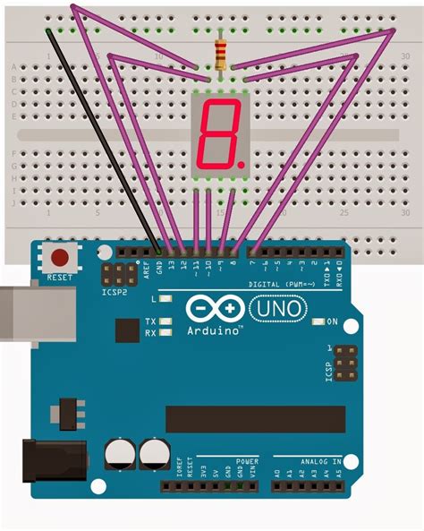 display 7 segmentos arduino