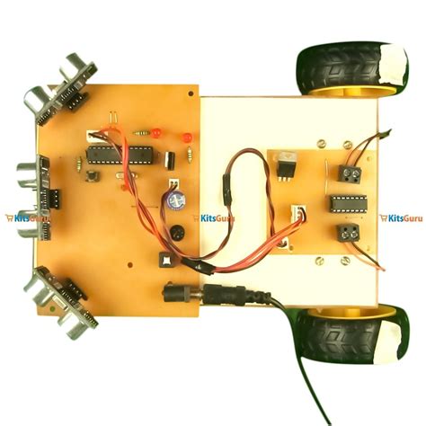 Obstacle Avoiding Robot Using Three Ultrasonic Sensor At Rs 5500 00