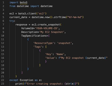 managing aws services using the python boto3 sdk